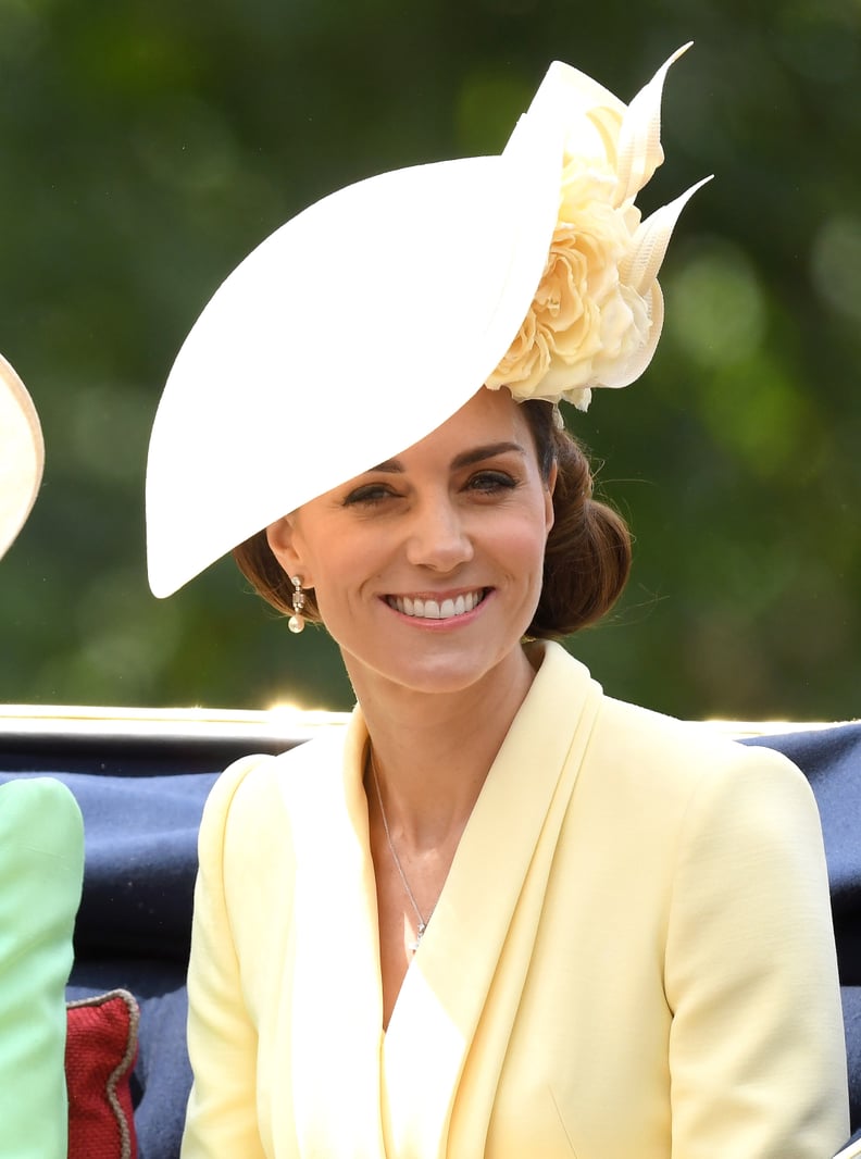 Kate Middleton Yellow Outfit at Trooping the Colour 2019 | POPSUGAR Fashion