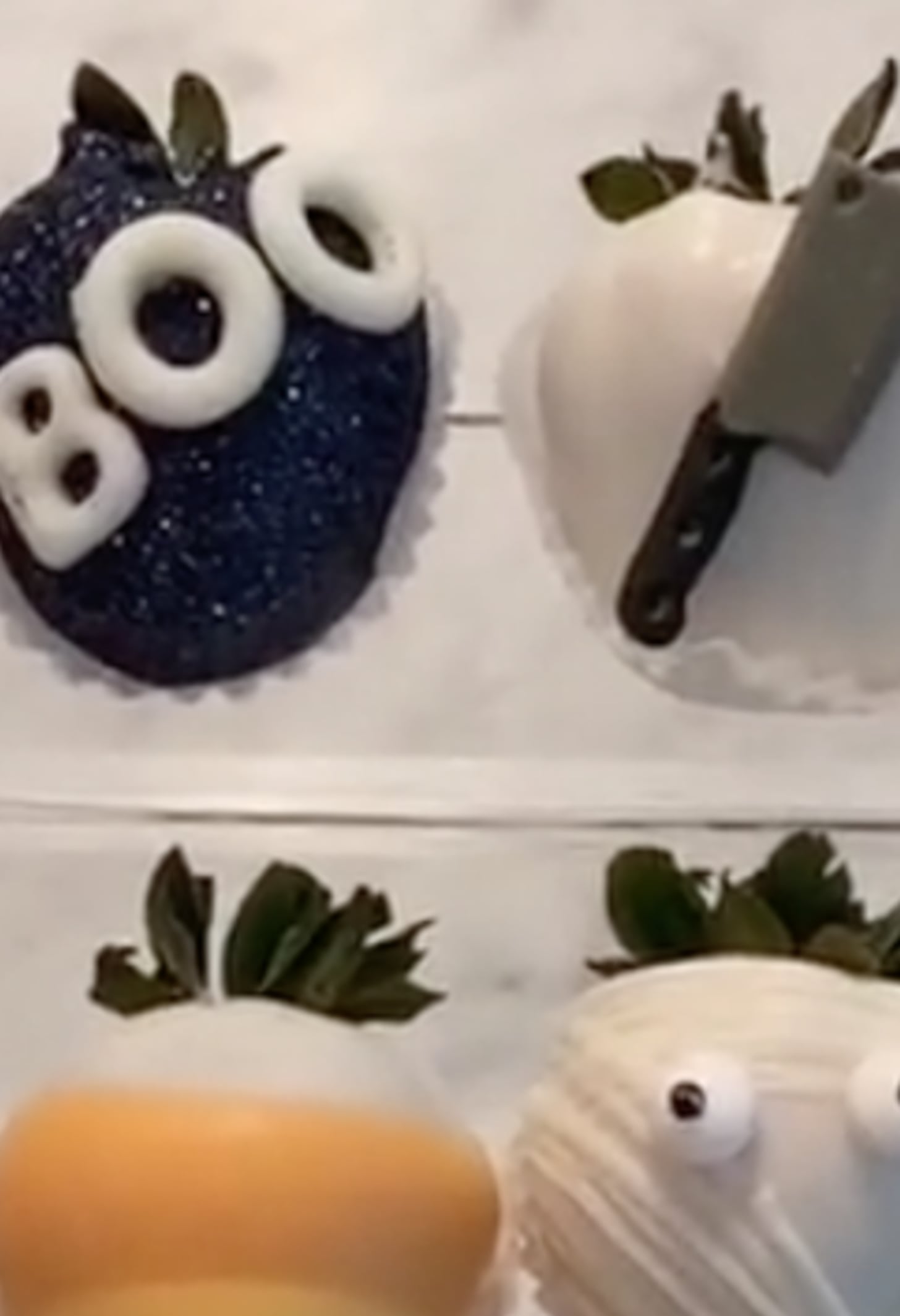 Halloween Spooky Strawberries Recipe | POPSUGAR Food