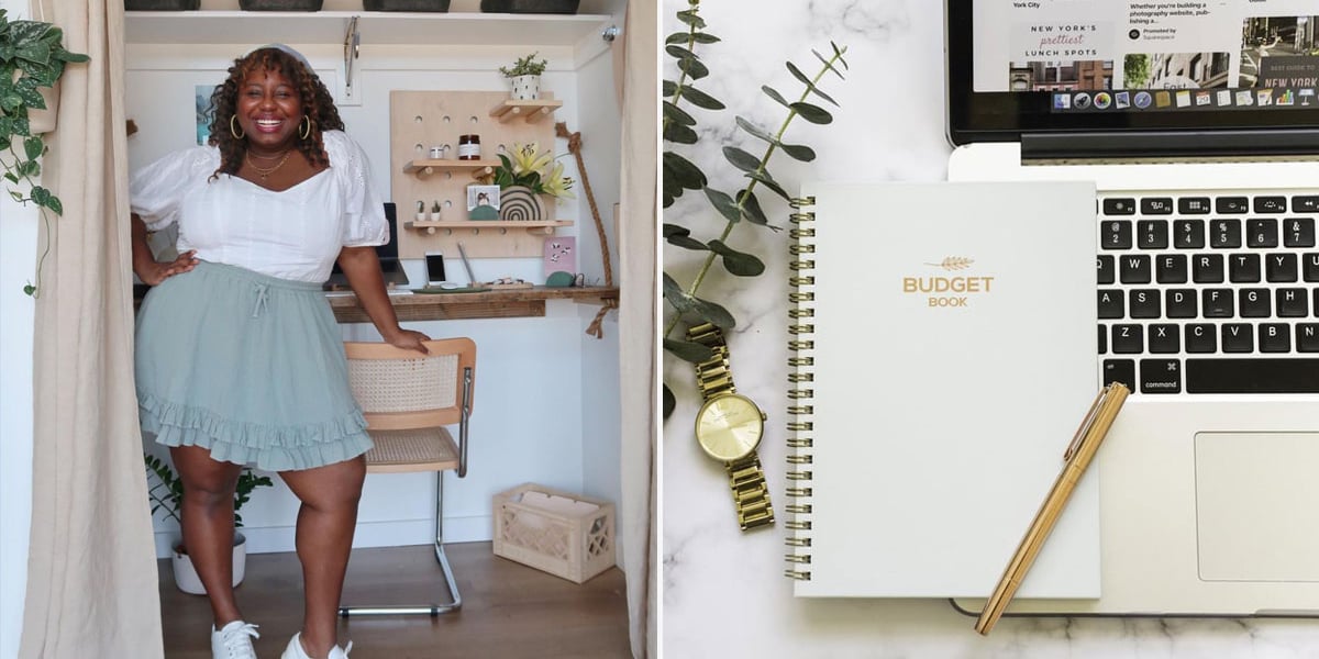 Influencer Janea Brown Shares Her Cloffice Picks From Etsy | PS Home