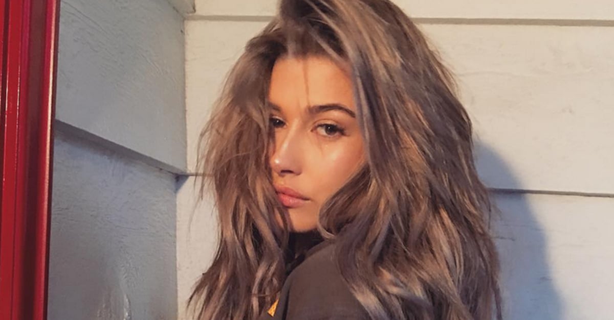 Hailey Baldwin With Gray Hair | Spring 2016 | PS Beauty