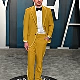 Charlie Puth's Yellow Fendi Suit at the 2020 Oscars | POPSUGAR Fashion