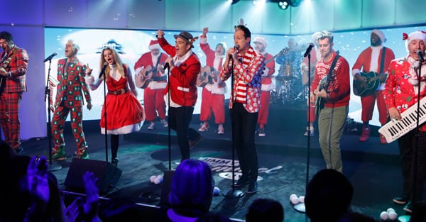 Band of Merrymakers Performs "Snow Snow Snow" | POPSUGAR Entertainment