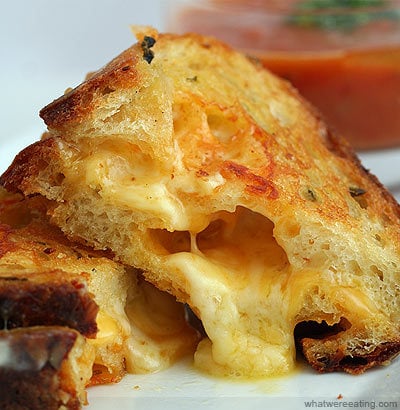 Grilled Three-Cheese Sandwich