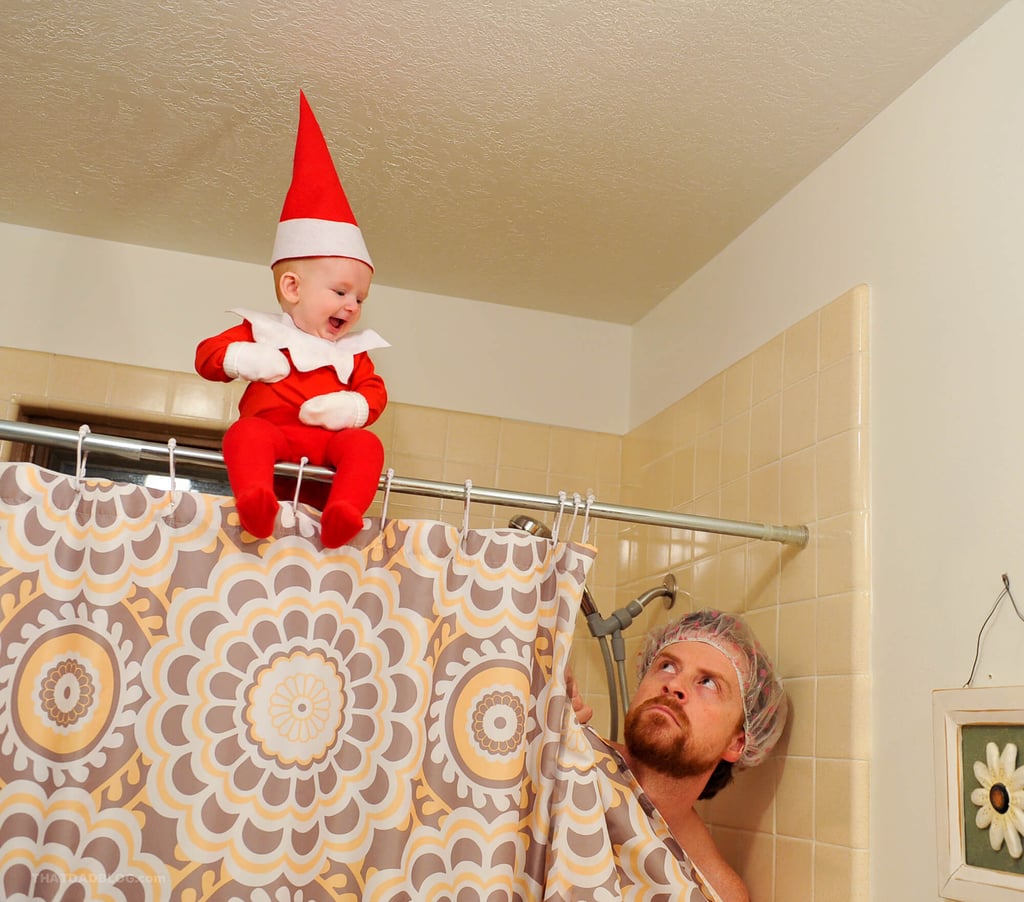Real Life Elf On The Shelf Ideas POPSUGAR Family Photo 24