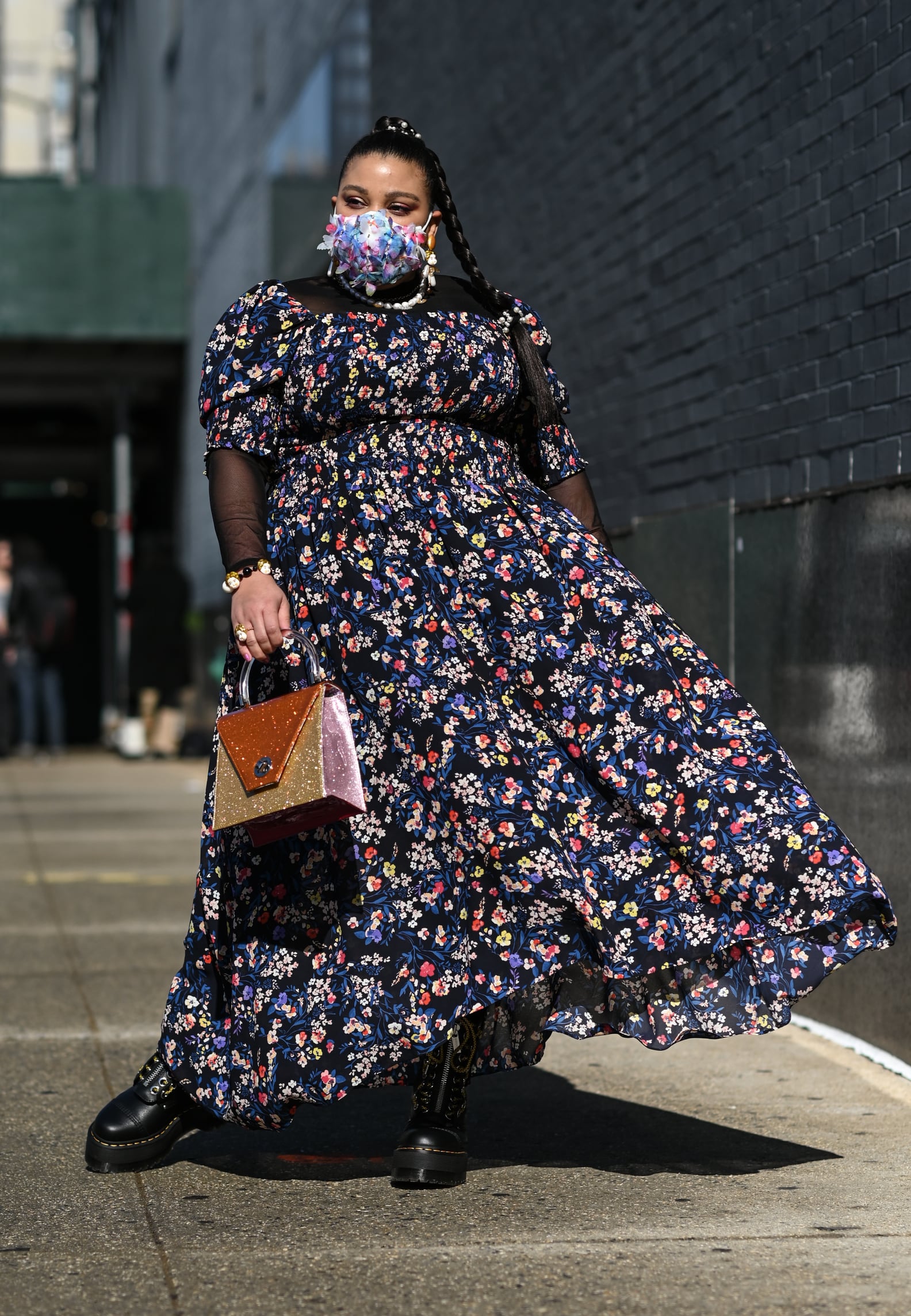 10 Street Style Outfits With Face Masks at Fashion Week | PS Fashion