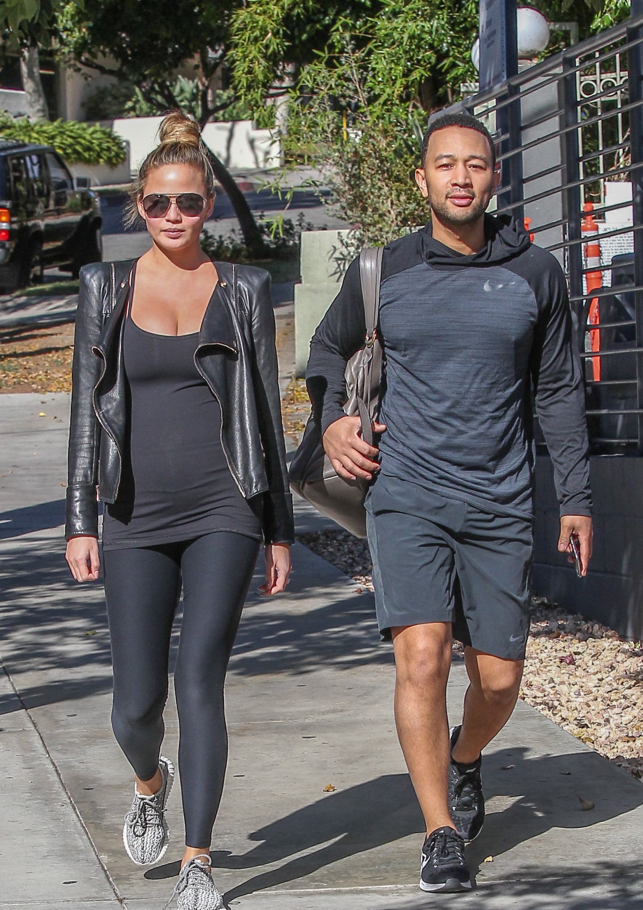 John Legend and Chrissy Teigen Shopping in LA December 2015 | PS Celebrity