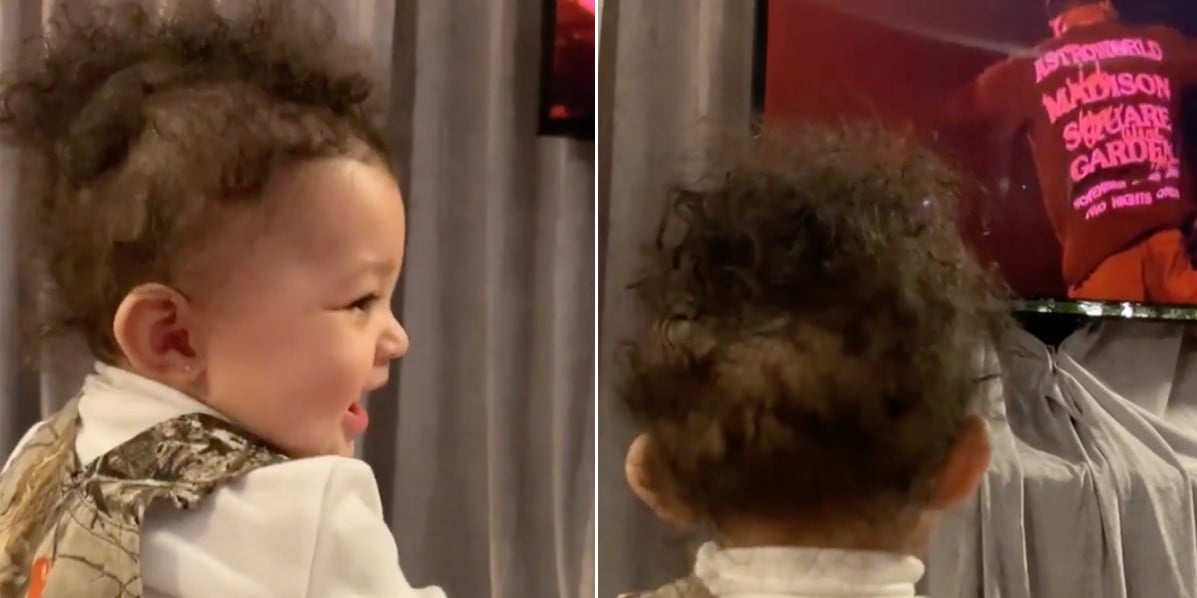 Stormi Webster Dancing to Travis Scott Performance Video | PS Celebrity