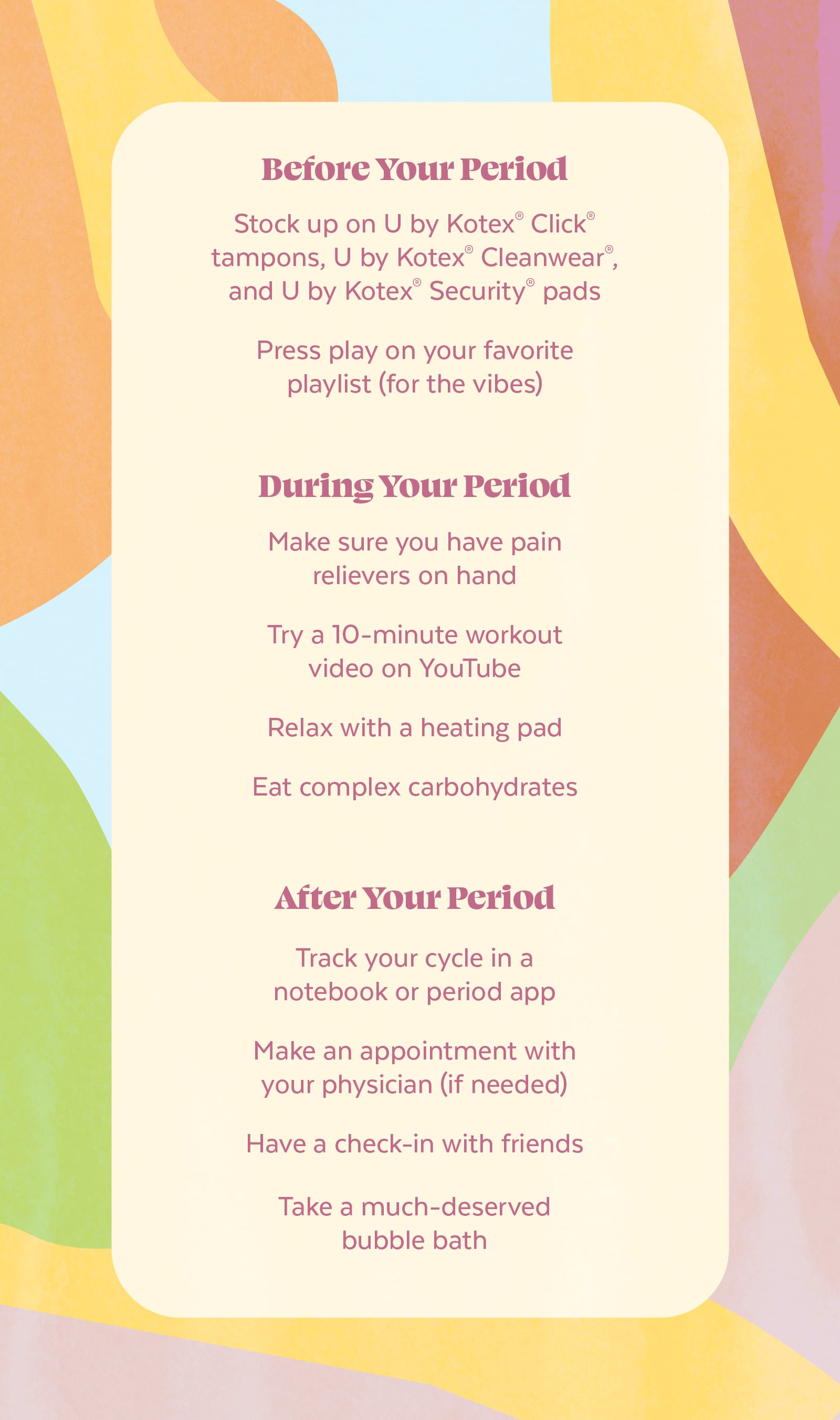 Feel Empowered With This Self-Care Period Kit | POPSUGAR Smart Living