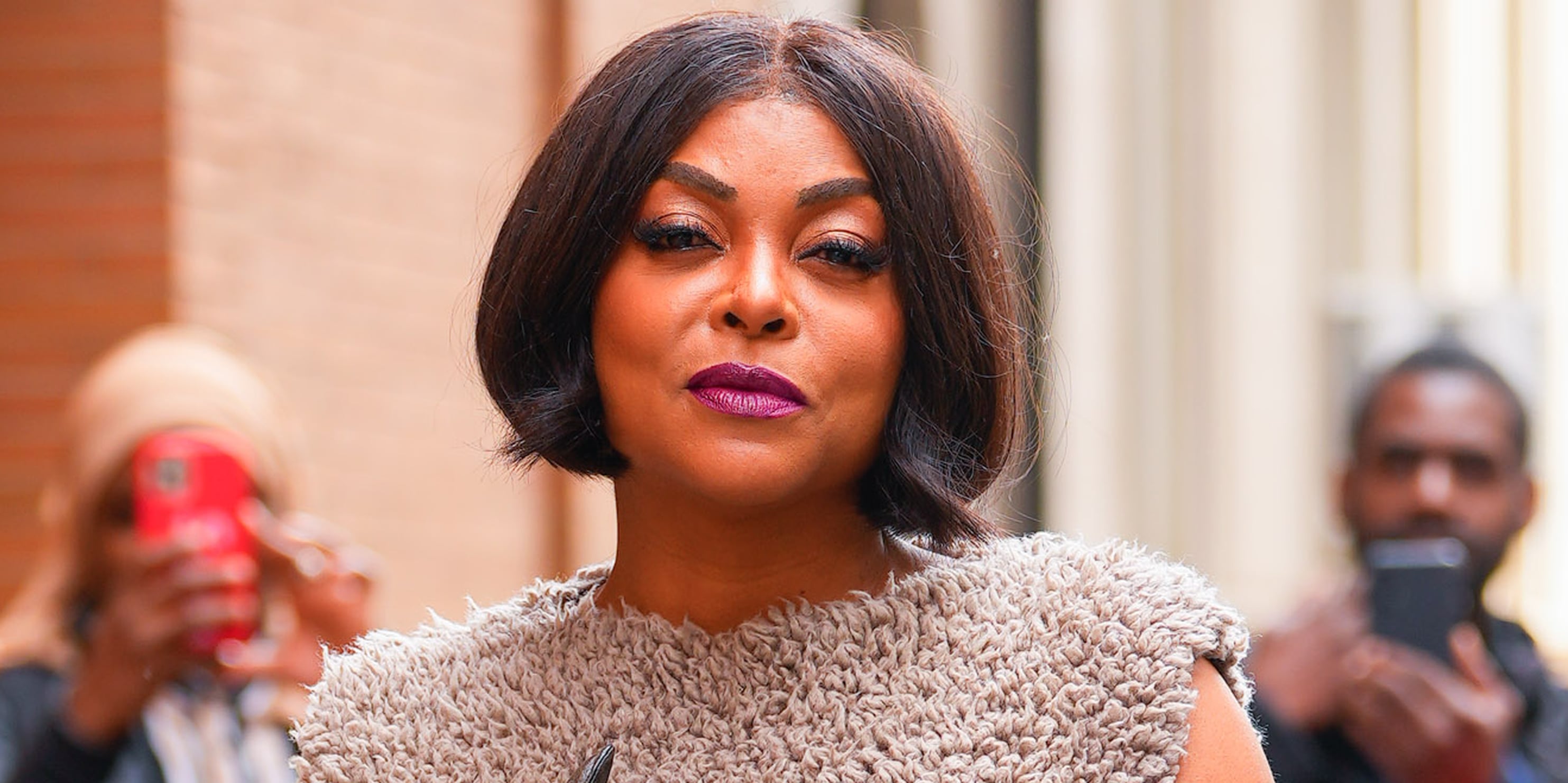 Taraji P. Henson's Marc Jacobs Platforms in NYC | PS Fashion