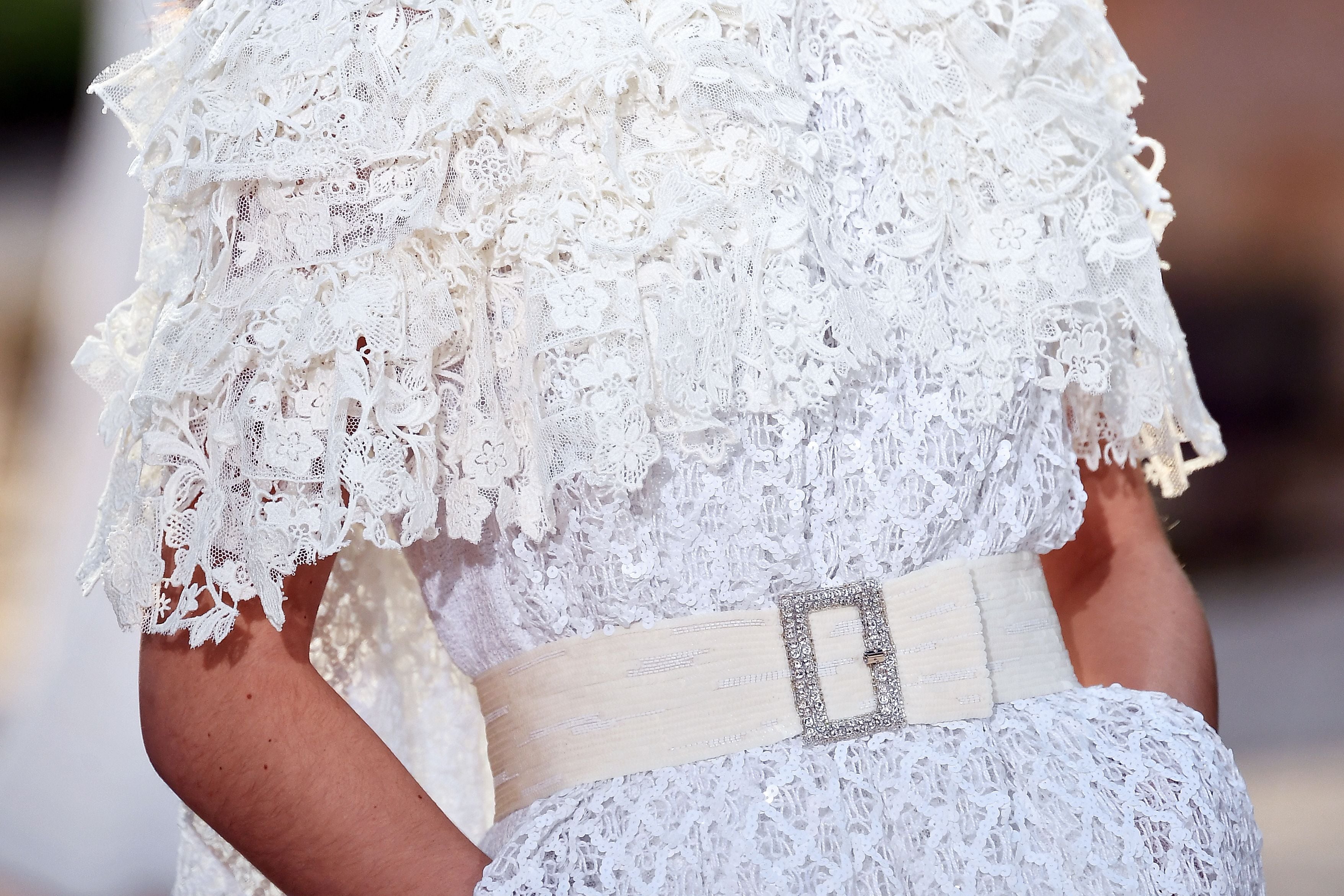 Chanel Lace Wedding Dress