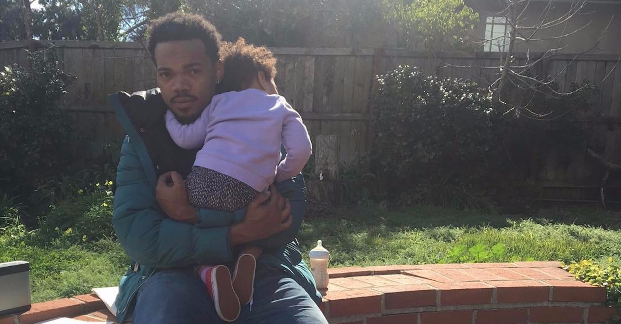 Chance the Rapper With Daughter Kensli Bennett Pictures | PS Celebrity
