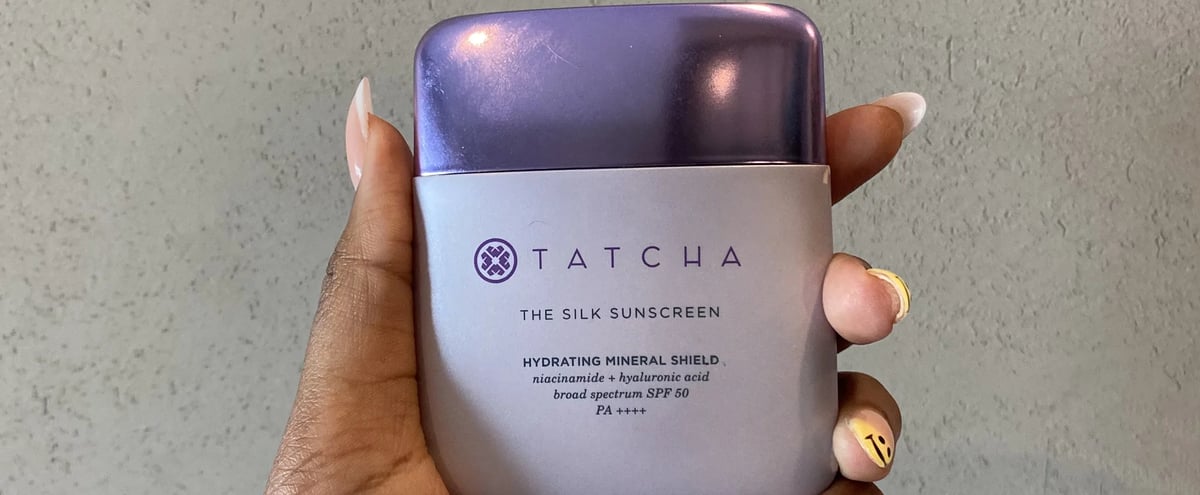 Tatcha Silk Sunscreen Review With Photos | POPSUGAR Beauty