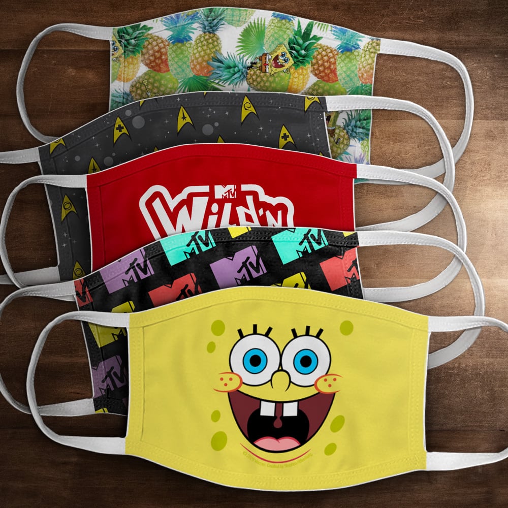 Spongebob Squarepants Face Mask