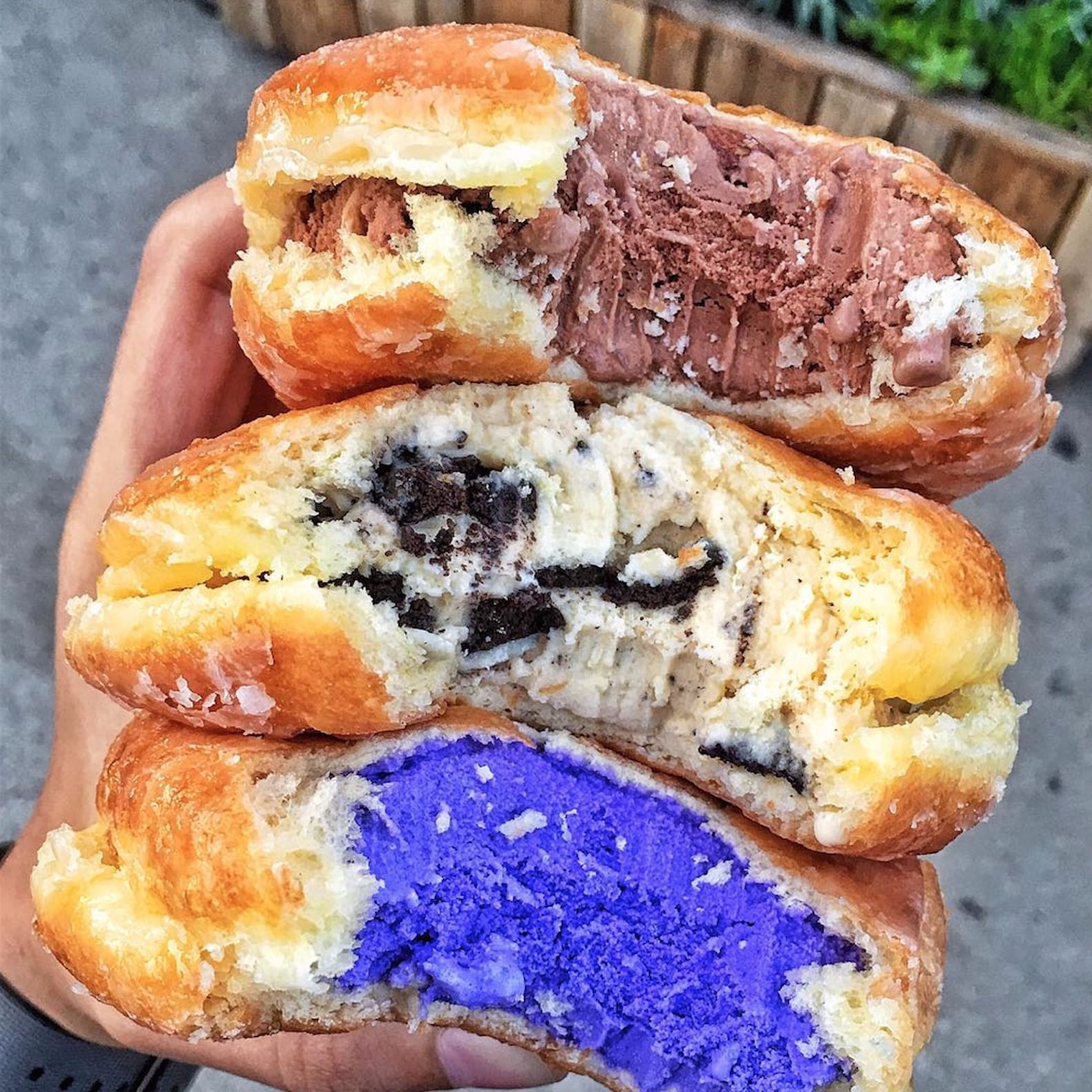 Ice-Cream-Stuffed Doughnuts | PS Food