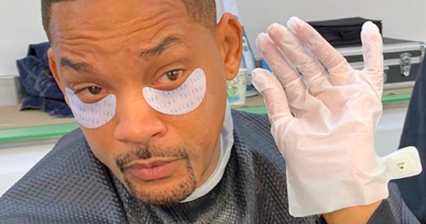 Will Smith's Eye Patches on Set | PS Beauty
