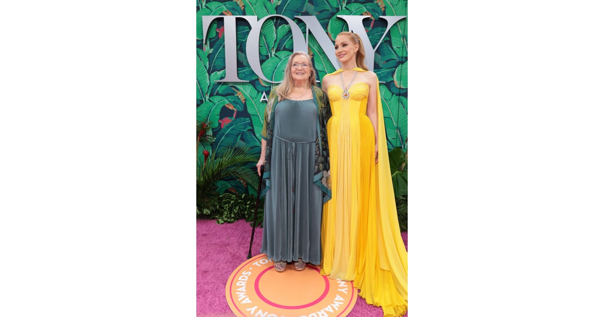 Jessica Chastain and Grandma Marilyn at the 2023 Tony Awards | POPSUGAR ...