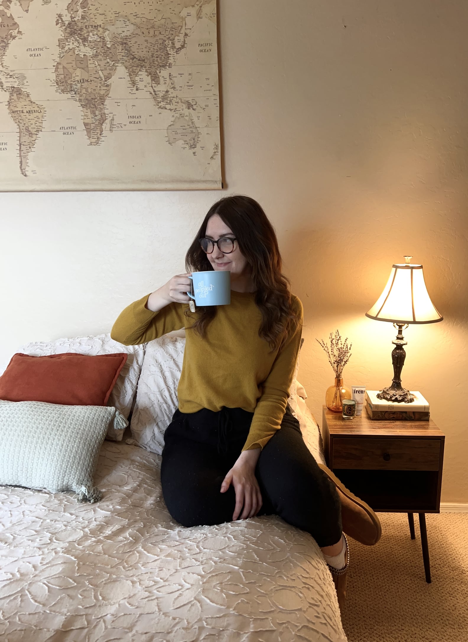 Quince Cashmere Sweater and Sweatpants Review With Photos | PS Fashion