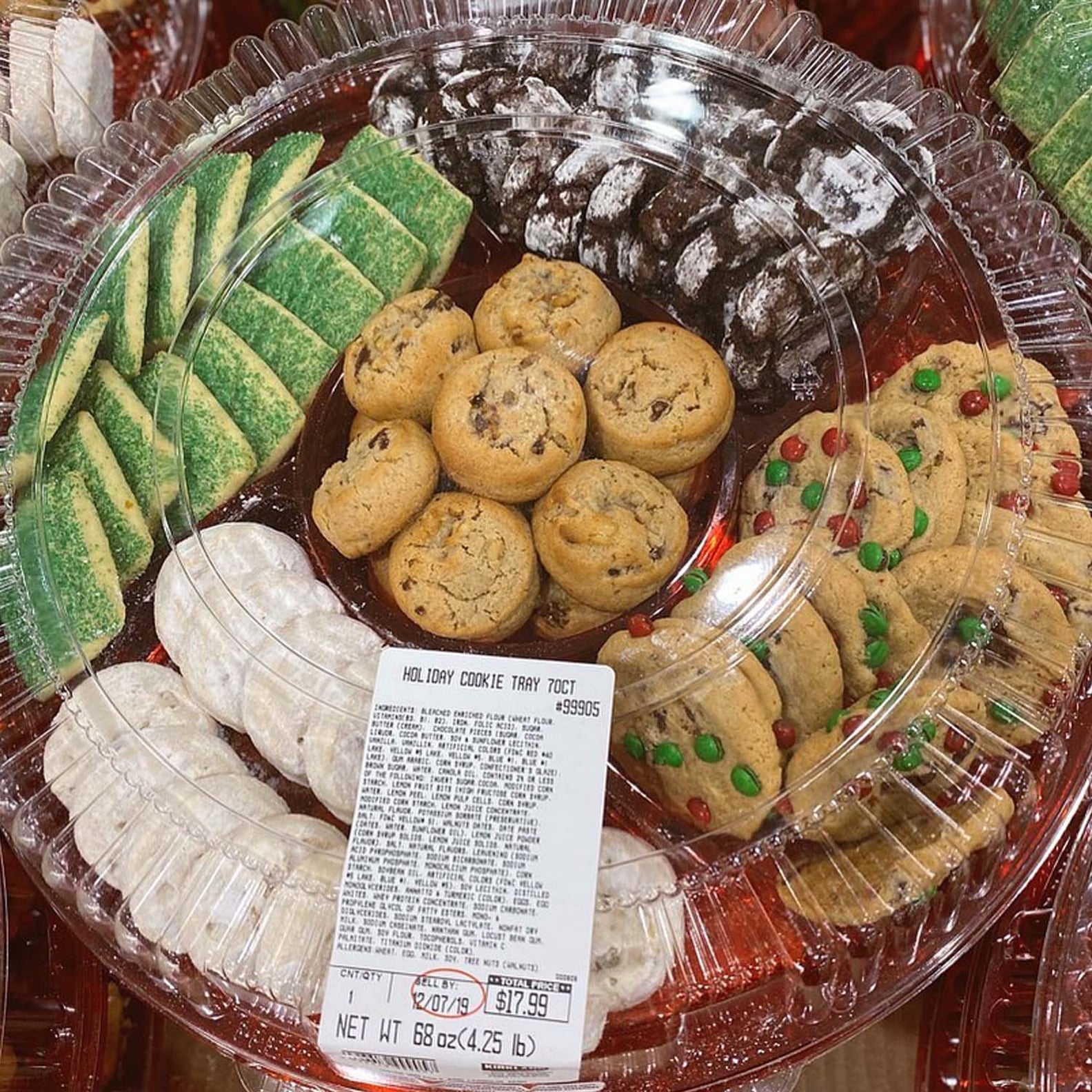 Costco's Assorted Christmas Cookie Tray Includes 70 Cookies! | PS UK Food