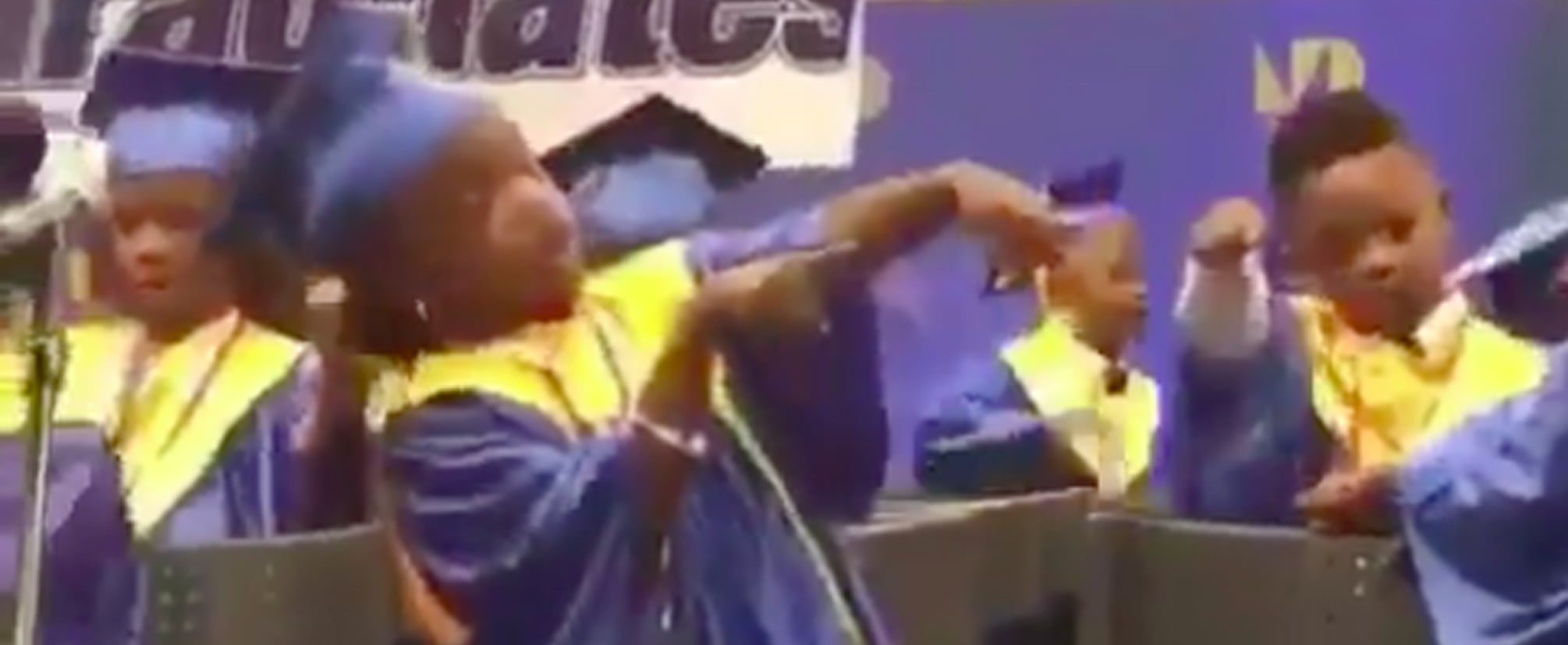 Girl Dancing at Graduation Video | PS UK Parenting