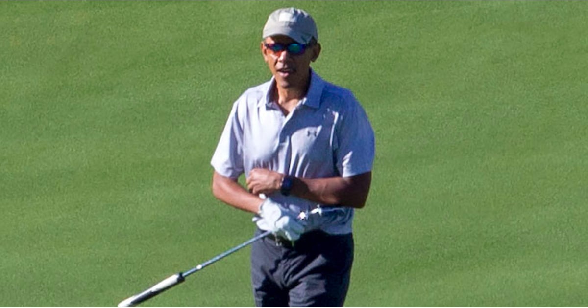 Barack Obama Golfing in Rancho Mirage January 2017 Pictures | POPSUGAR ...