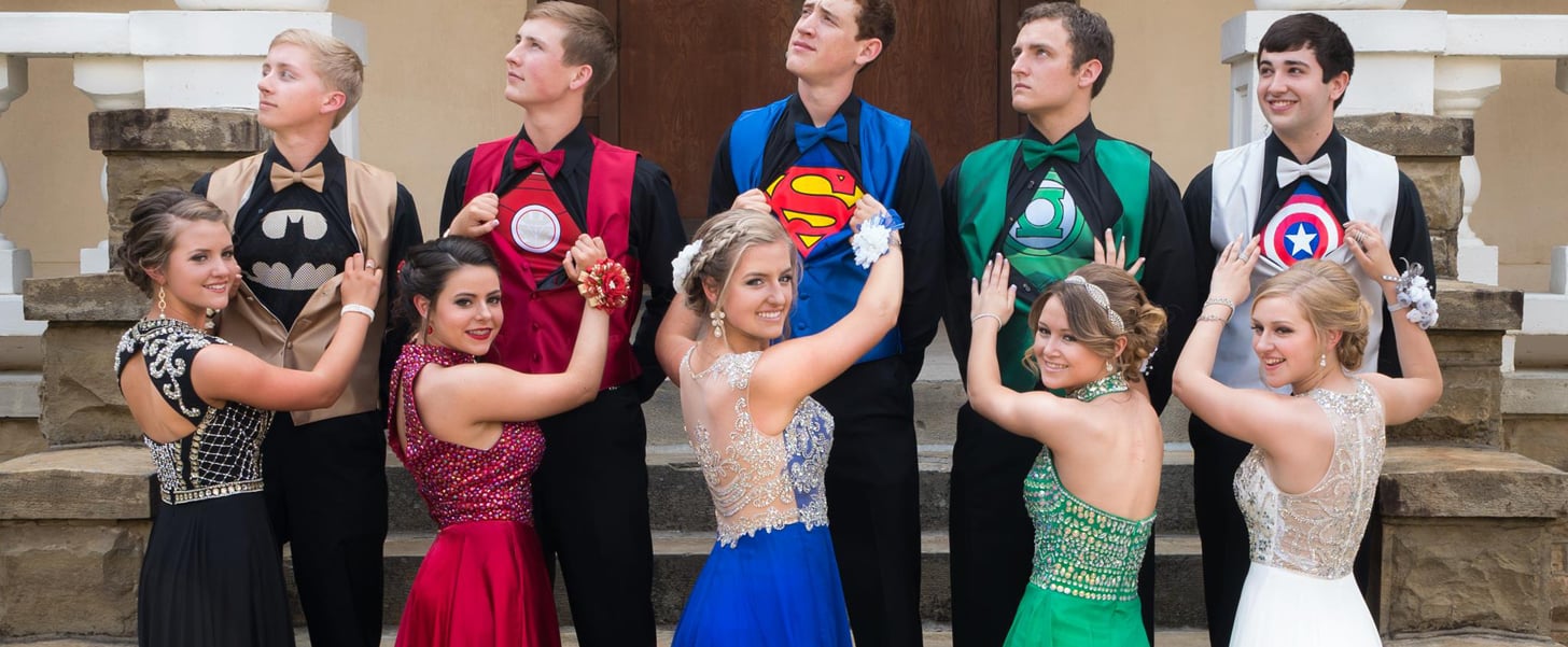 Superhero Prom Outfit Photo | PS Tech