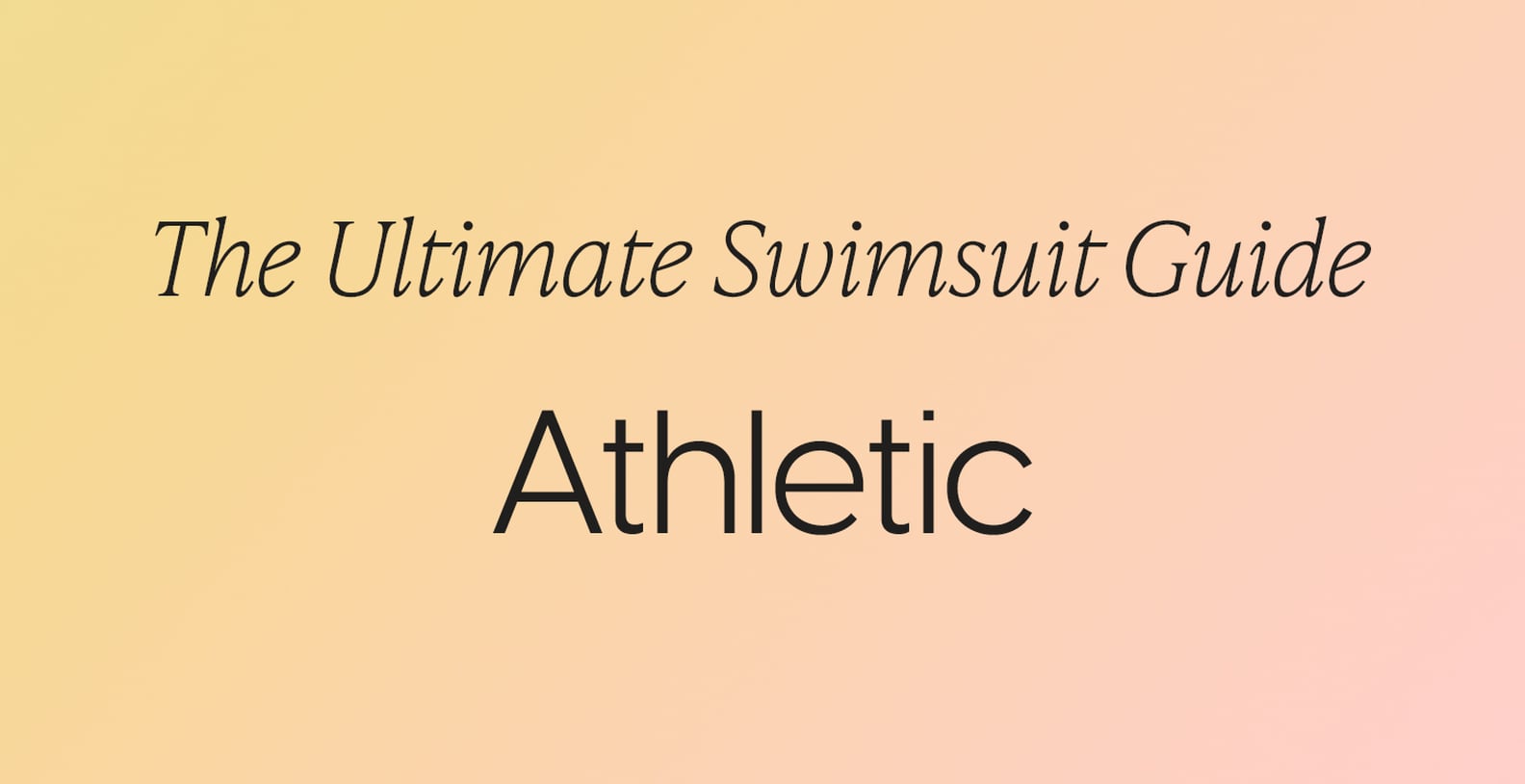 Best Swimsuits by Body Type From a Swimwear Expert | PS Fashion