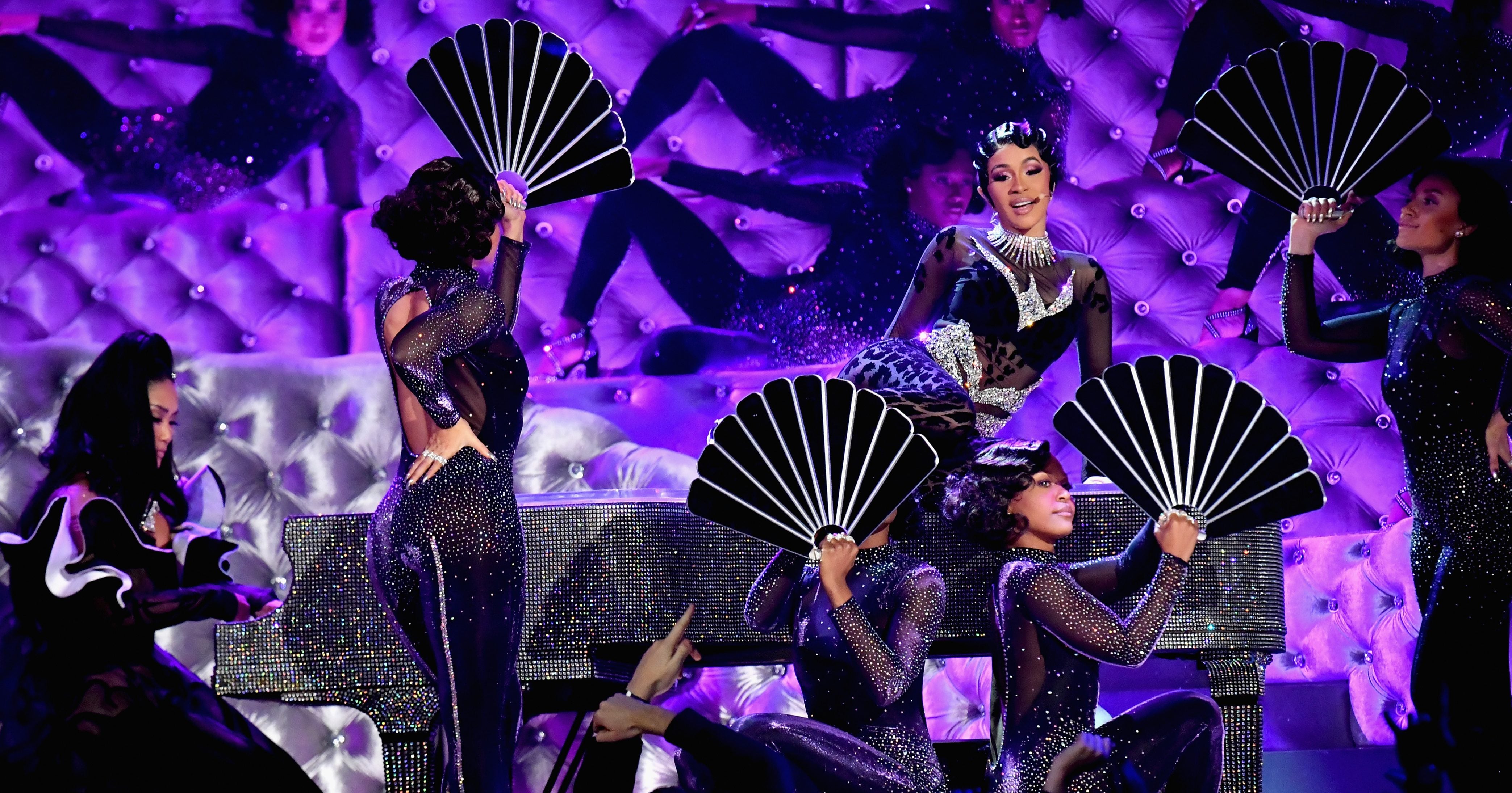 Cardi Bs Grammys Performance 2019 Video Popsugar Entertainment