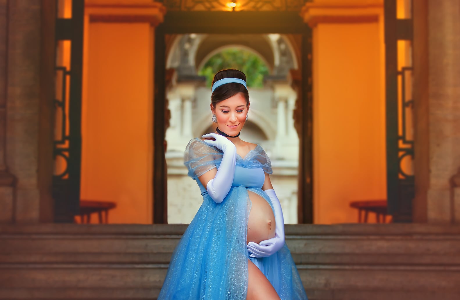 Photographer's Disney Princess Maternity Shoots | PS Family