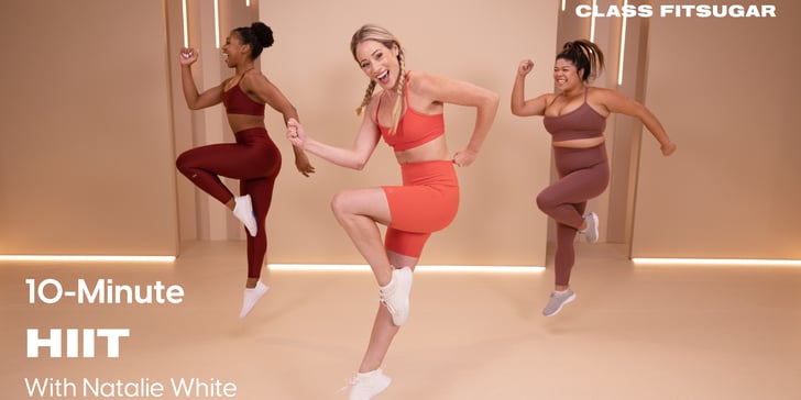 10-Minute Bodyweight HIIT Workout For All Levels | POPSUGAR Fitness