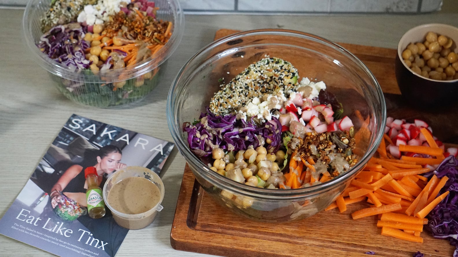 Tinx's Sakara Salad Recipe and Review | PS Food