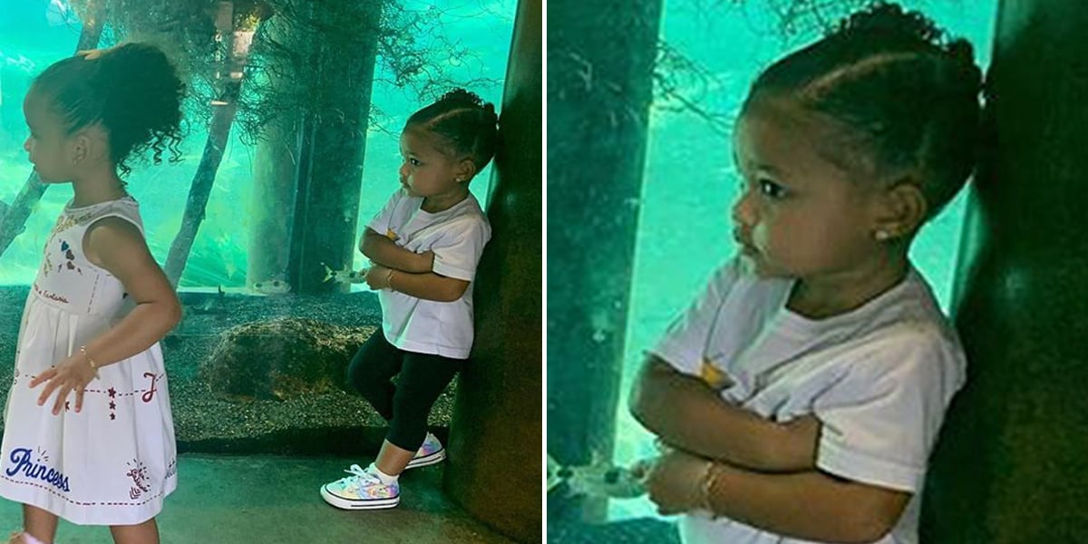 Stormi Webster Photo at the Aquarium July 2019 | PS Family