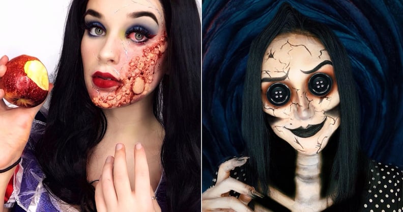 makeup ideas scary