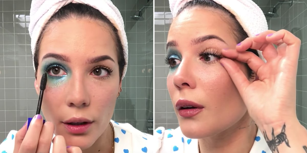 Halsey's Shimmery Manic Makeup Tutorial For Vogue — Video | PS Beauty