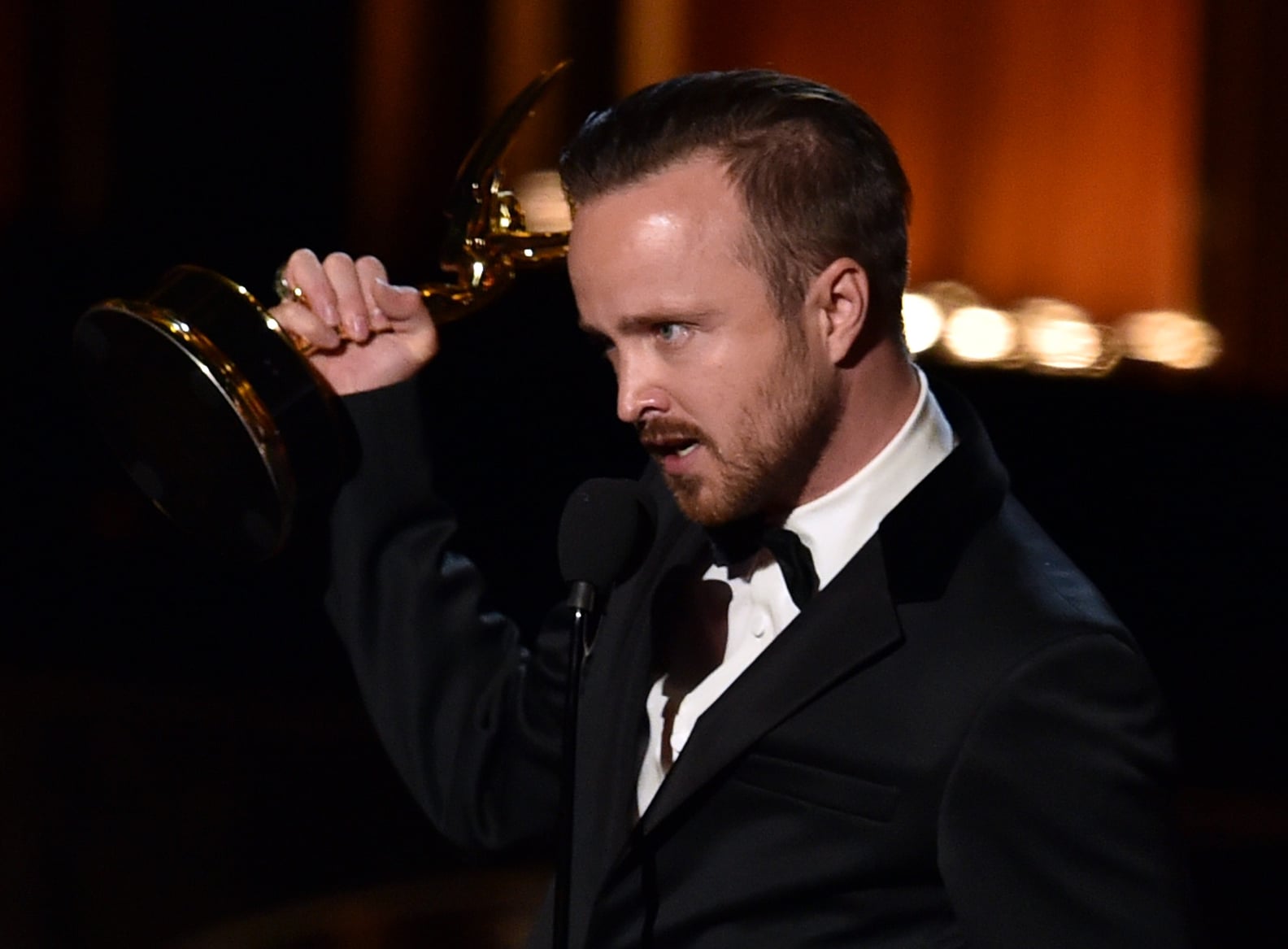 Aaron Paul's Emmys Acceptance Speech to His Wife | PS Celebrity