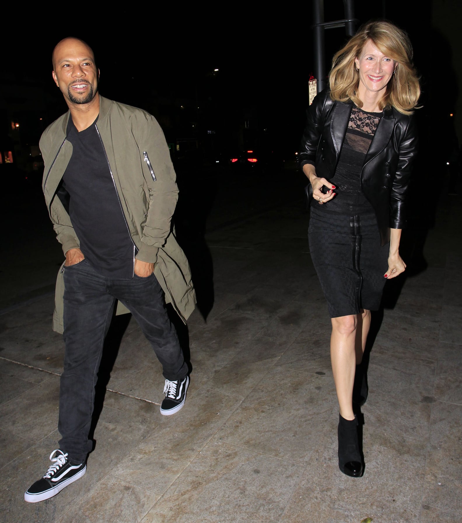 Common and Laura Dern After Dinner Date Pictures 2016 | PS Celebrity