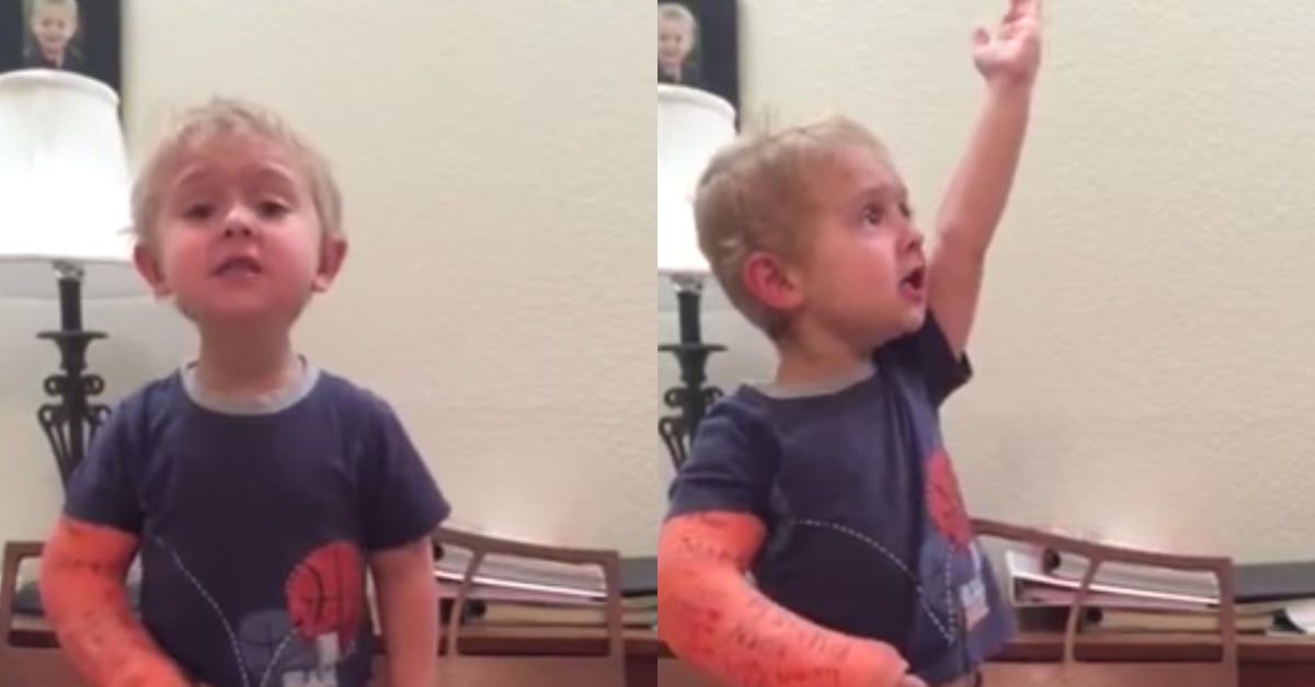 Adorable Little Boy Singing Les Miserables Passionately | PS Family