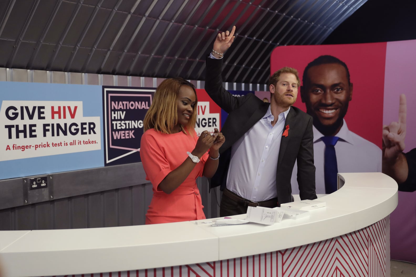 Prince Harry Visiting the Terrence Higgins Trust Nov. 2017 | POPSUGAR ...