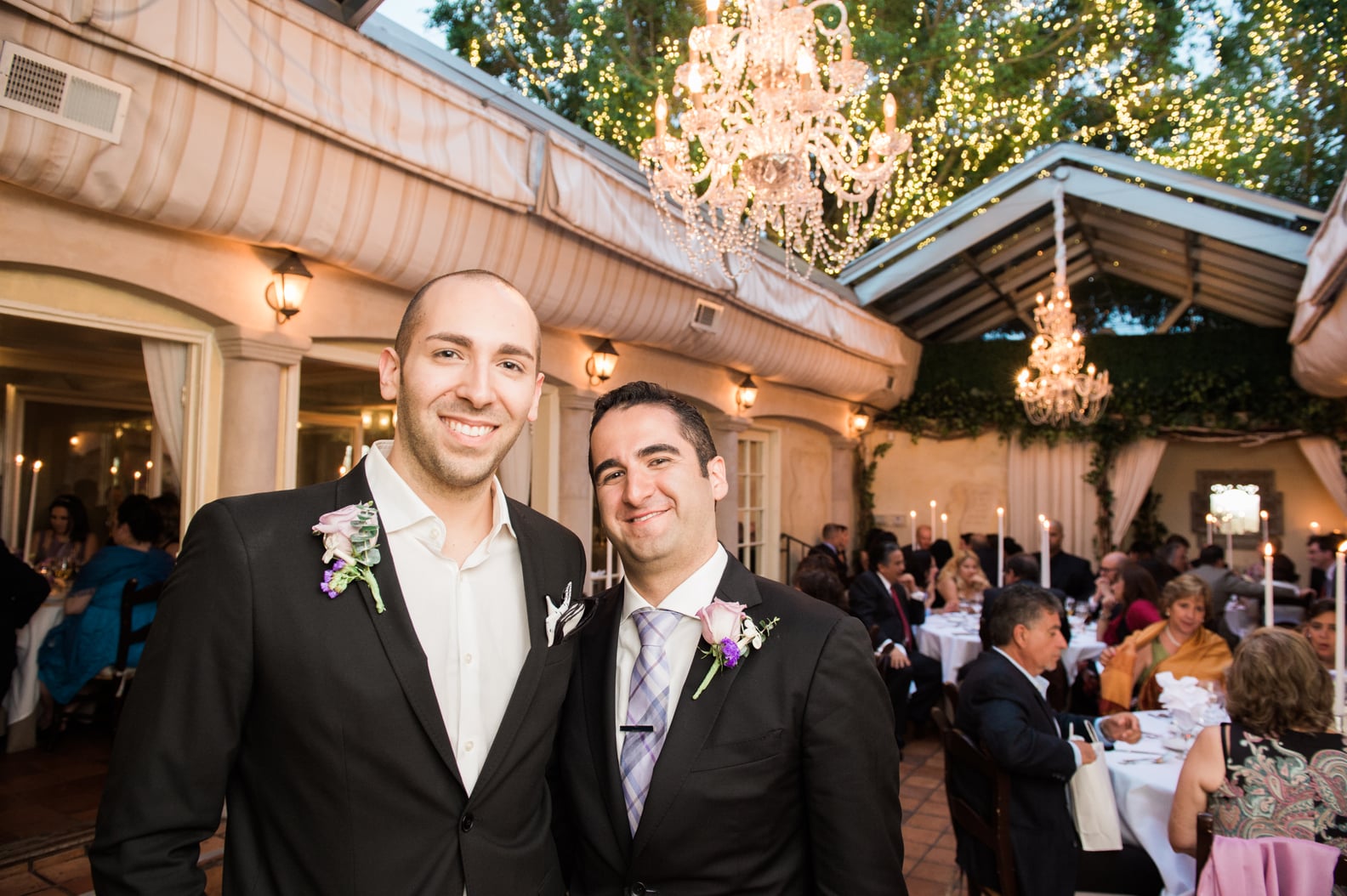 Restaurant Courtyard Wedding | PS Love