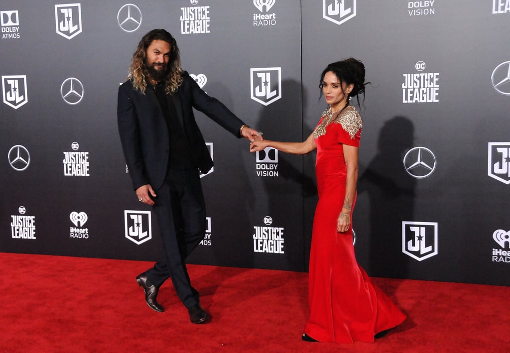 Jason Momoa And Lisa Bonet At Justice League Premiere 2017 Popsugar