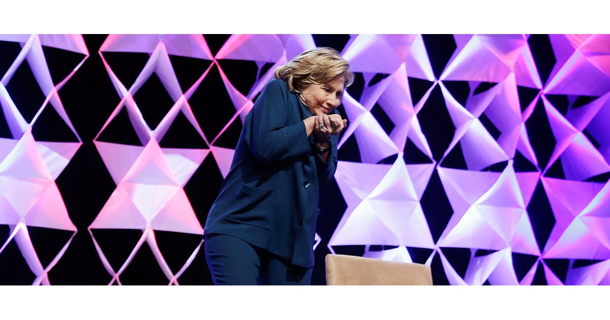 Hillary Clinton's Shoe Attack | Video | POPSUGAR Celebrity