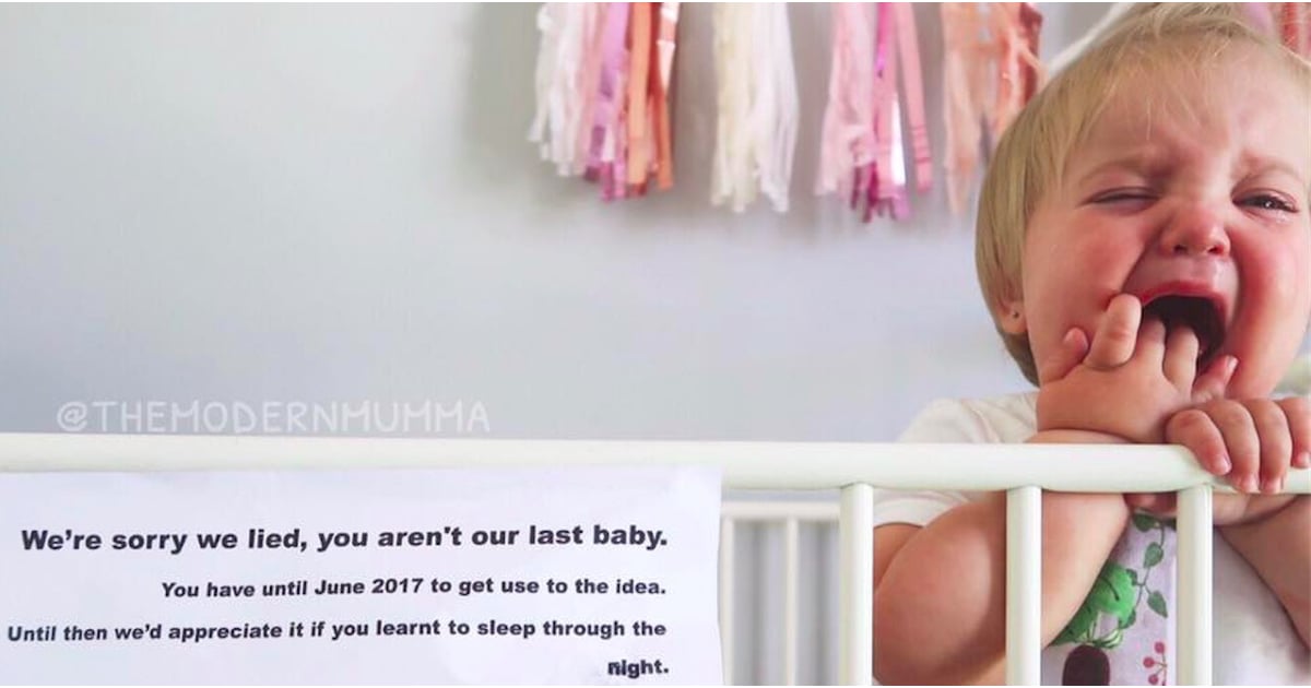 The Modern Mumma Crying Baby Pregnancy Announcement | POPSUGAR Family