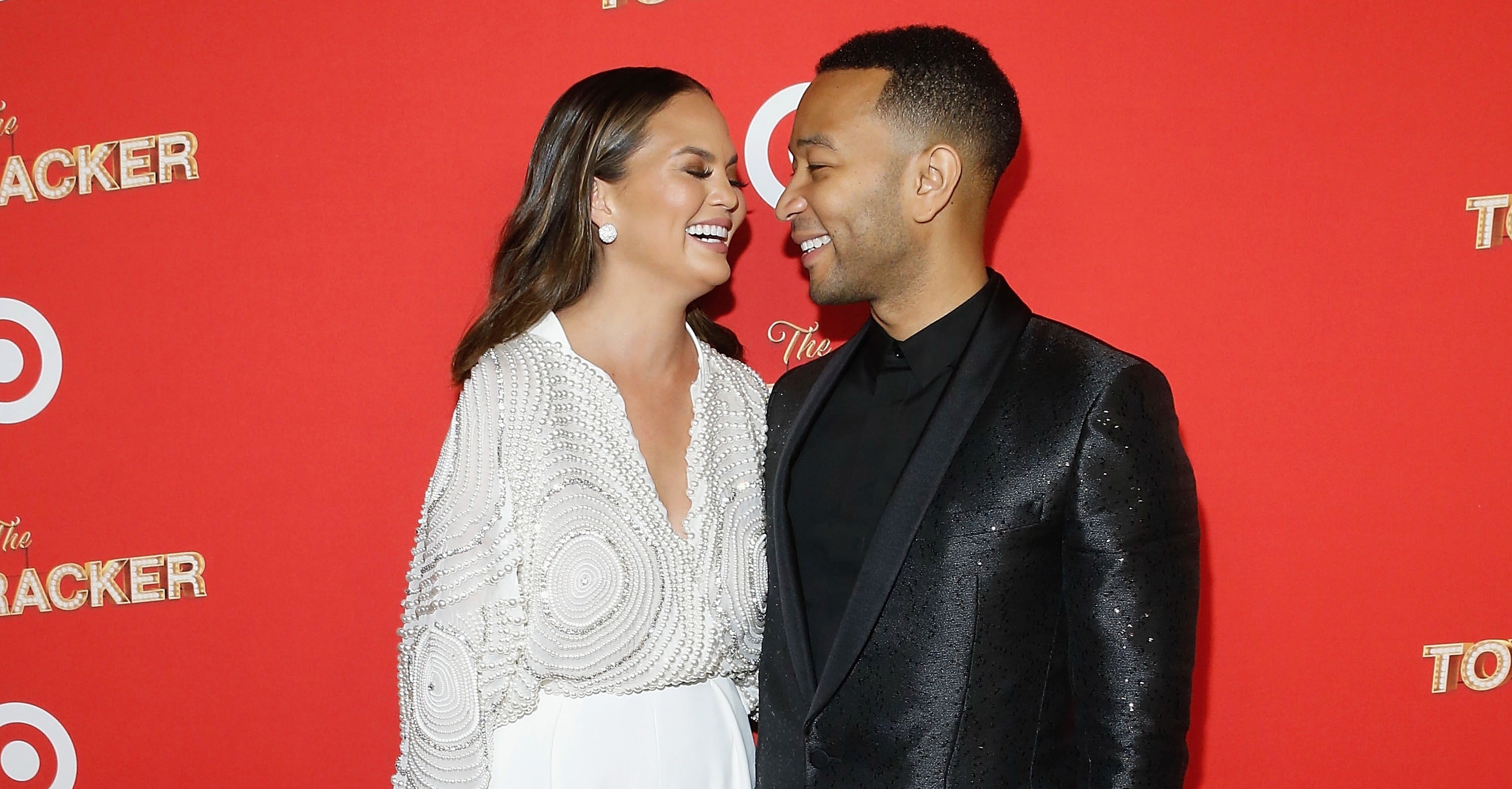 Chrissy Teigen and John Legend at Target's Toycracker Event | PS Celebrity