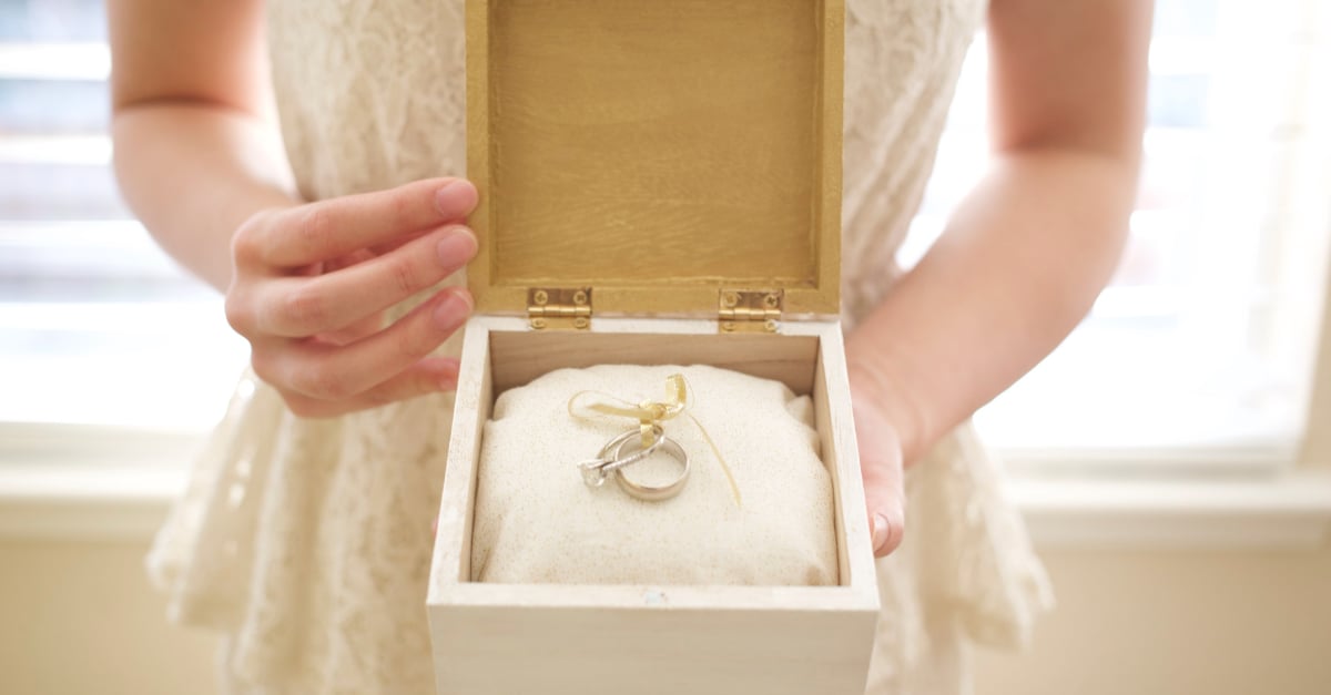 DIY Hand-Lettered Wooden Ring Box | PS Smart Living