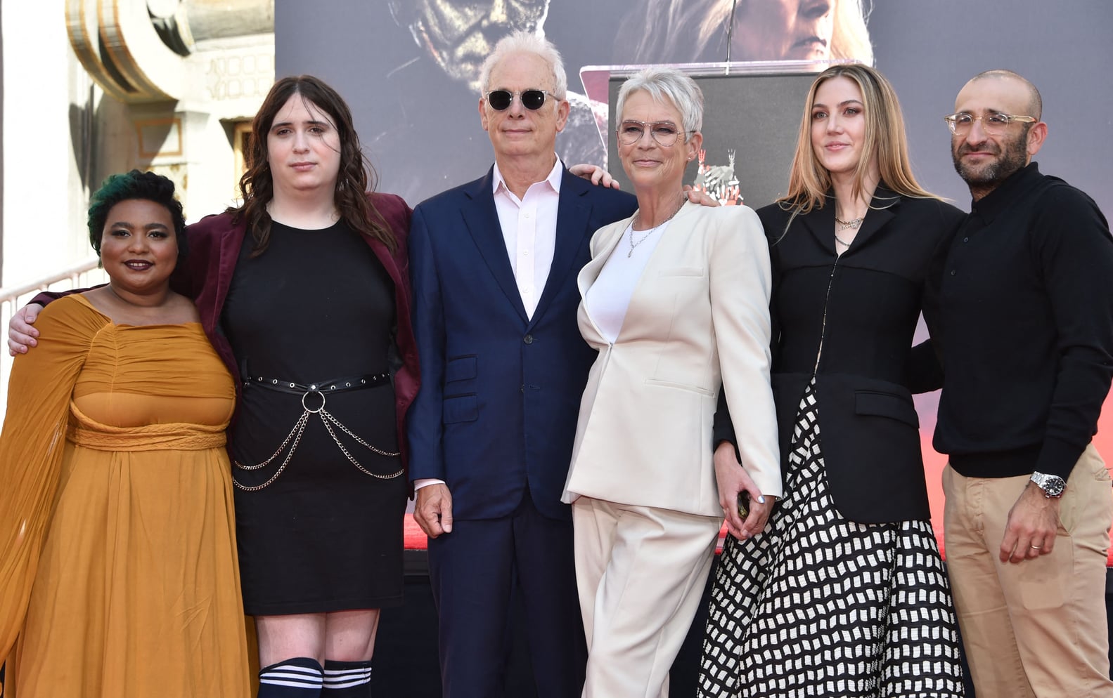 Jamie Lee Curtis's Family at Her Hand and Footprint Ceremony | PS Celebrity