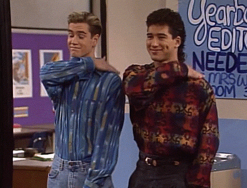 AC Slater Saved by the Bell GIFs | PS Entertainment