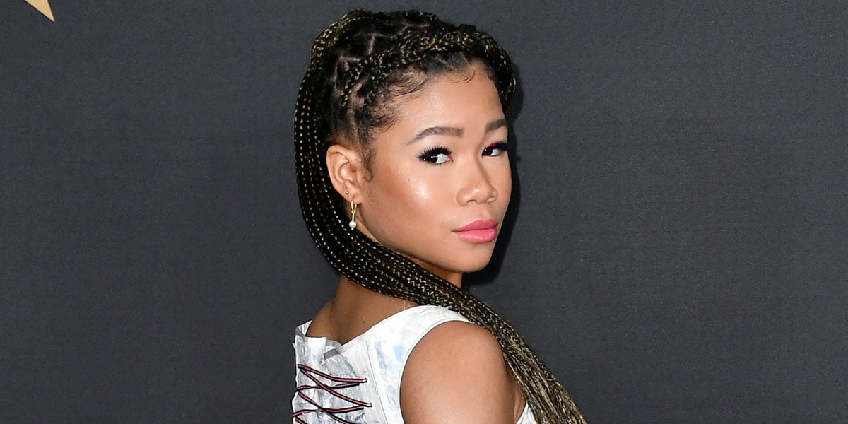 Storm Reid's Crown-Braid Hairstyle Is Fit For a Queen | POPSUGAR Beauty