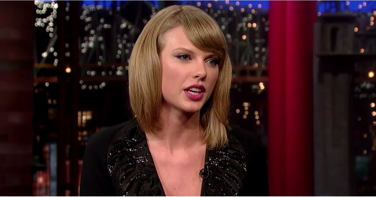 Taylor Swift Interview on Late Show | Video | POPSUGAR Celebrity