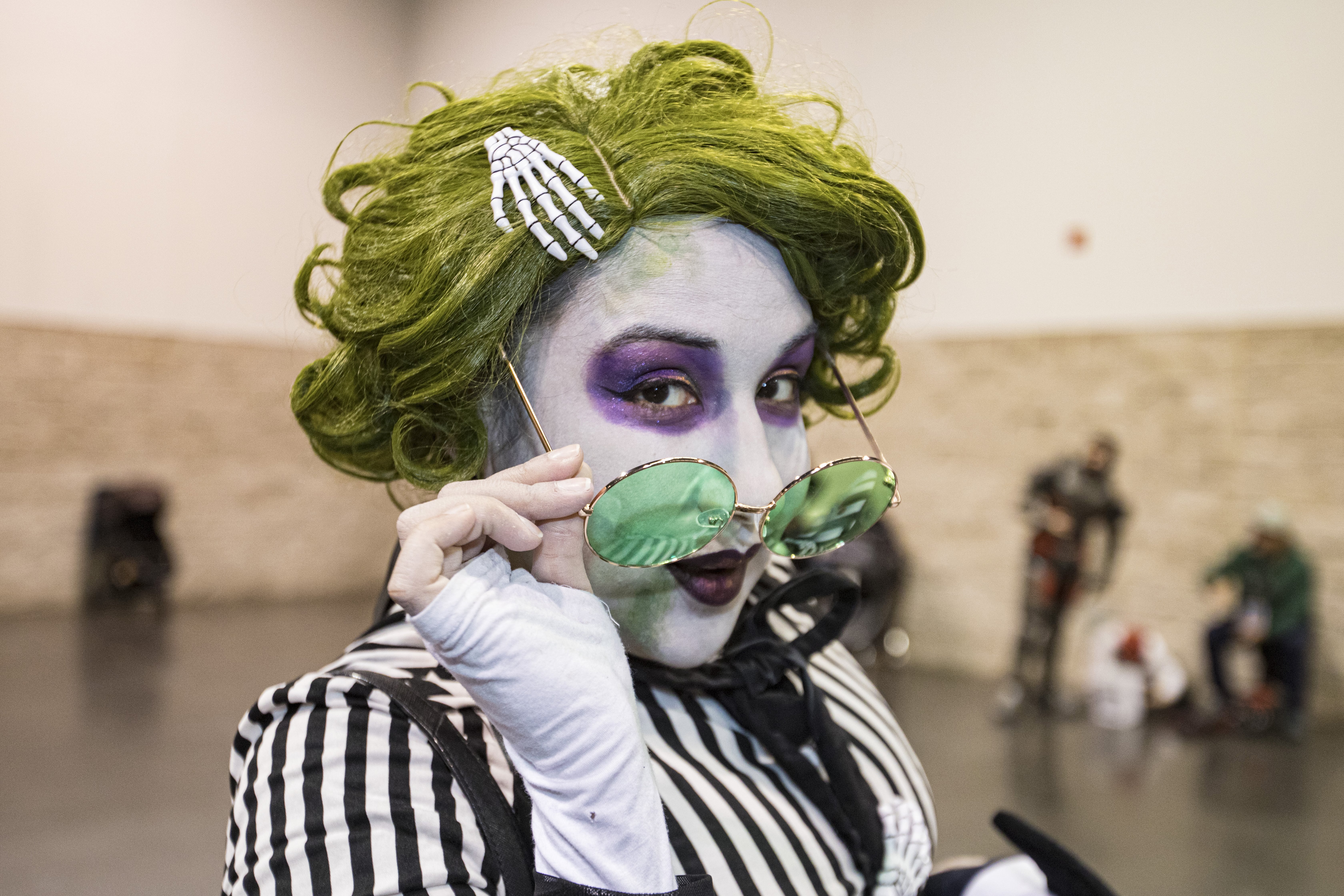 beetlejuice makeup