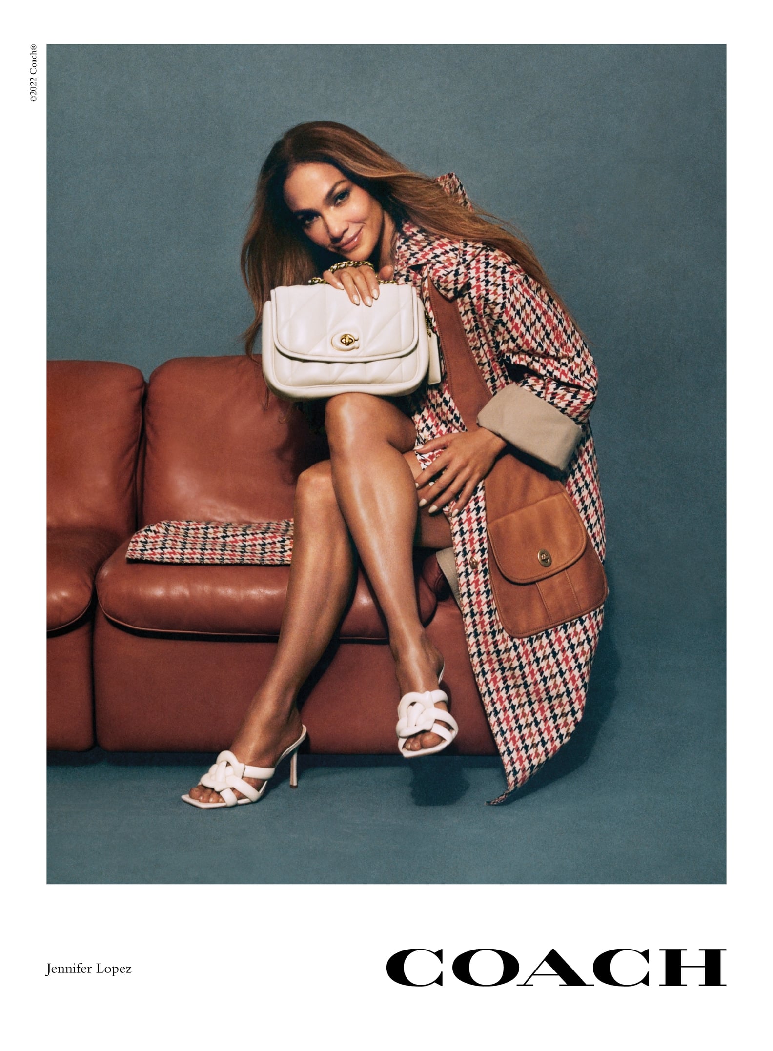 Jennifer Lopez's Pink Boxers and Jeans For Coach | PS Fashion