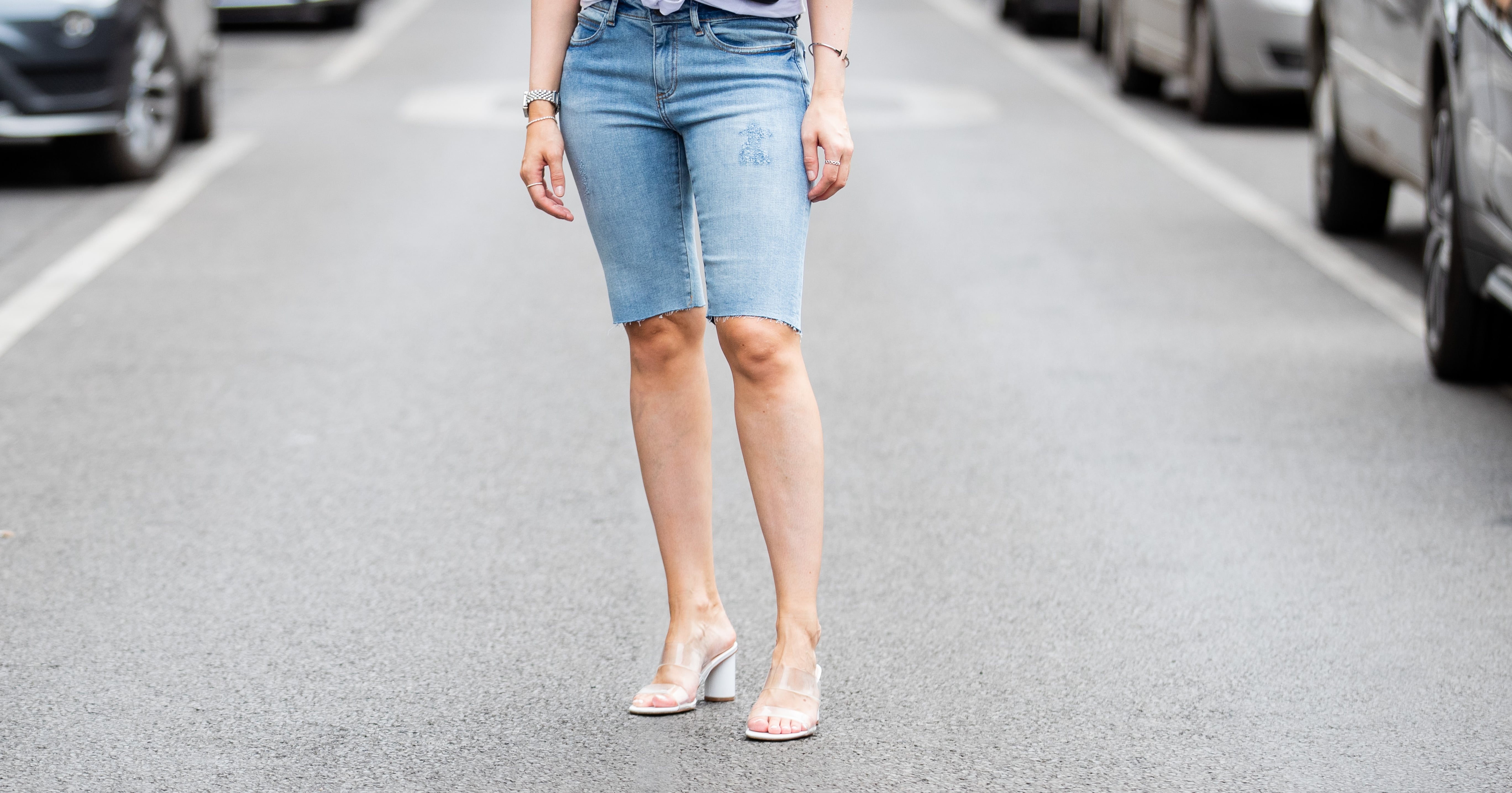How to Wear Heels With Shorts | POPSUGAR Fashion